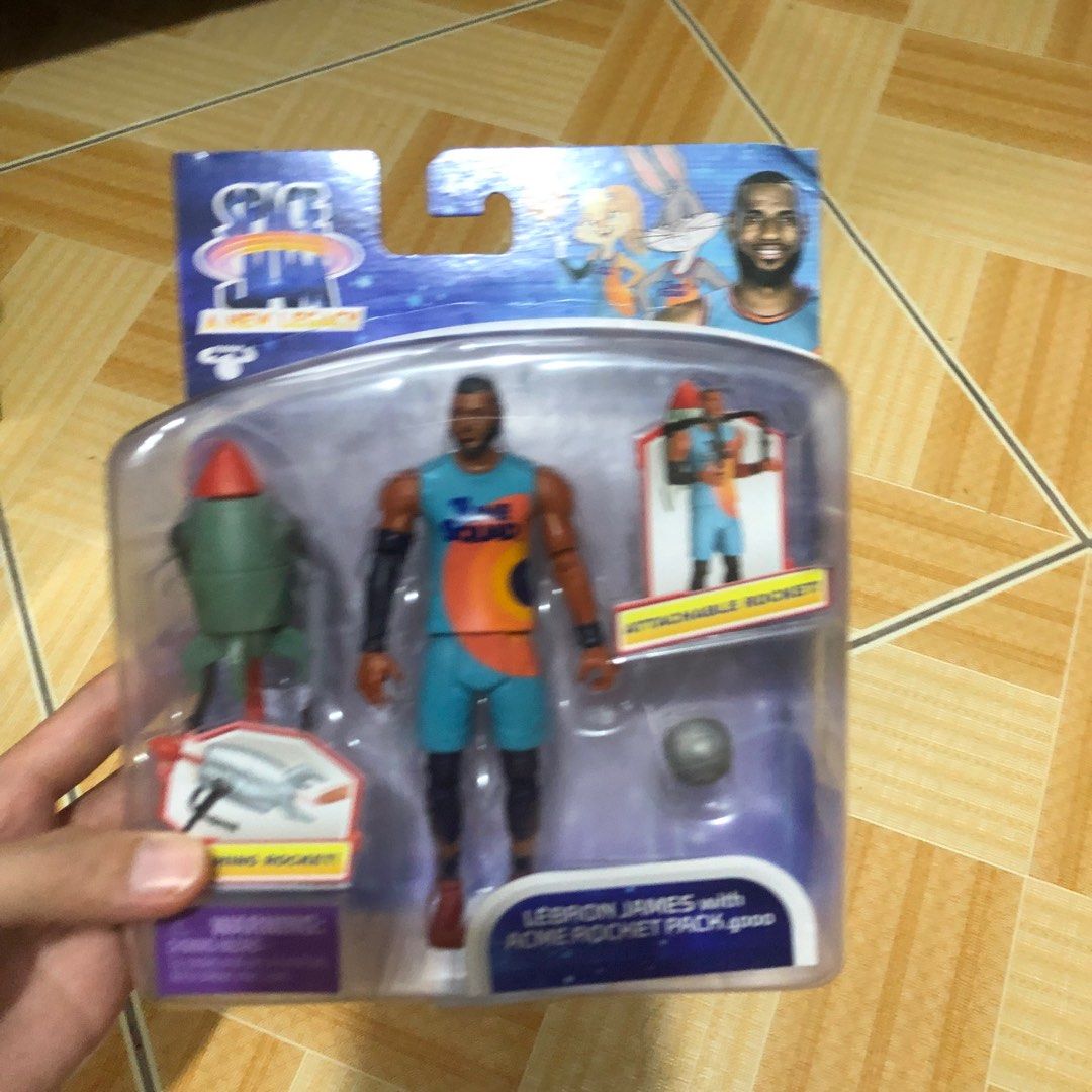 SPACE JAM LEBRON JAMES WITH ACME ROCKET PACK, Hobbies & Toys, Toys ...