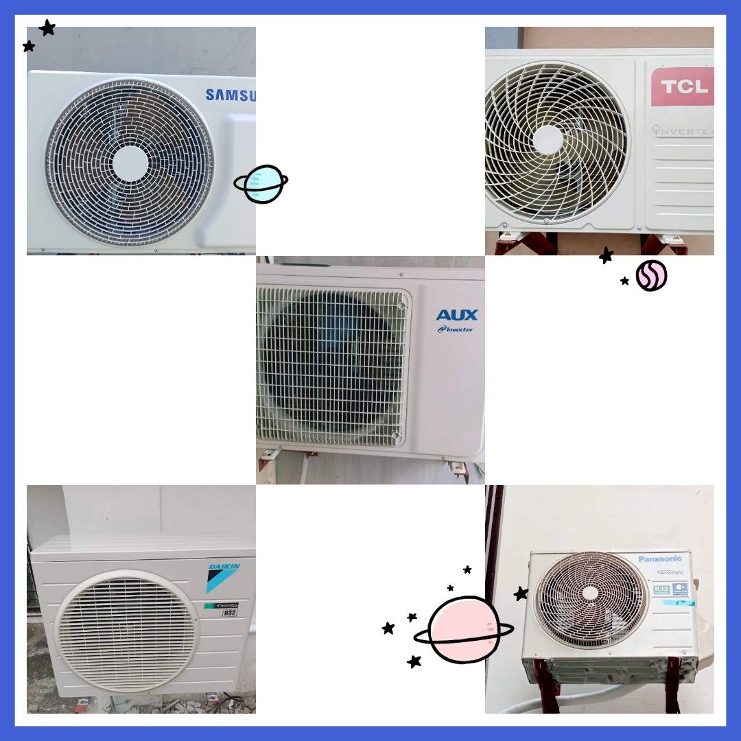 split type inverter Aircon with free installation brand new factory ...