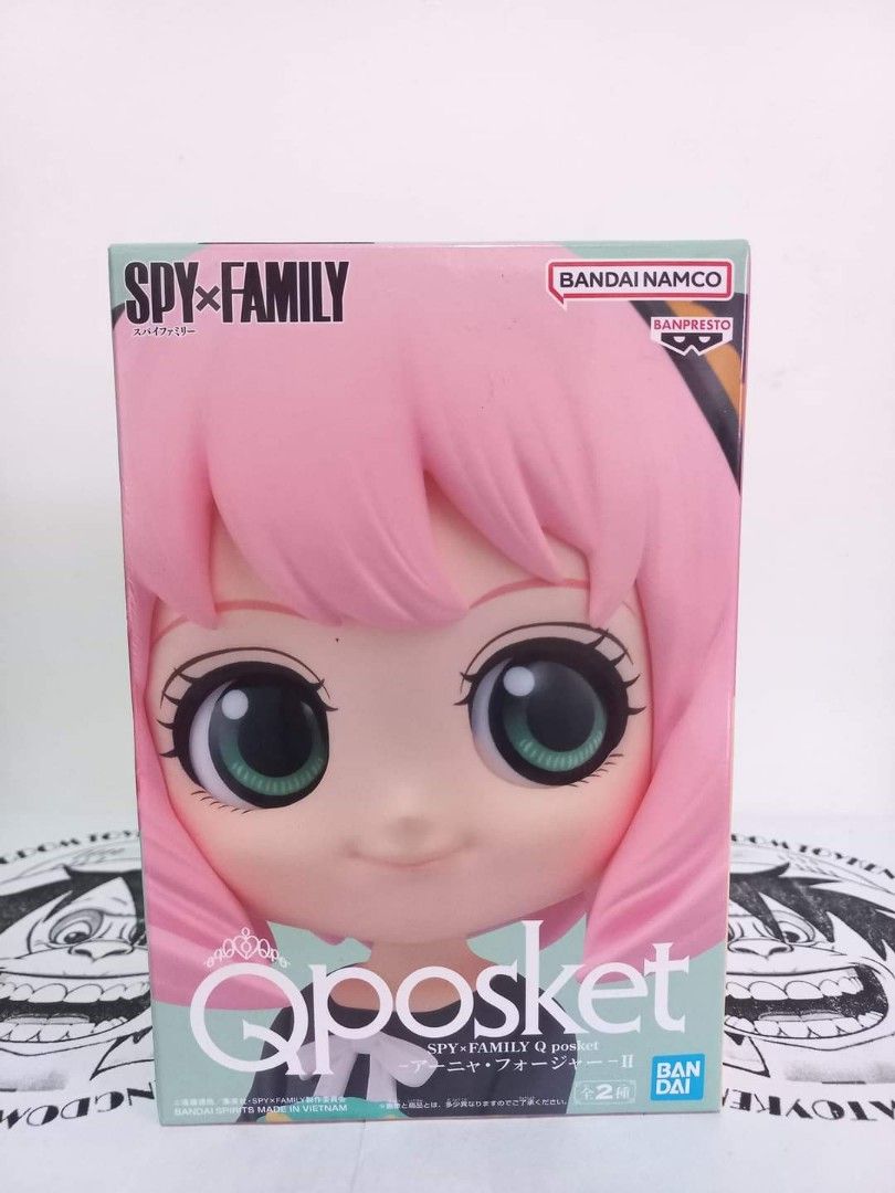 Spy X Family Qposket Anya Forger Figure, Hobbies & Toys, Toys & Games on Carousell