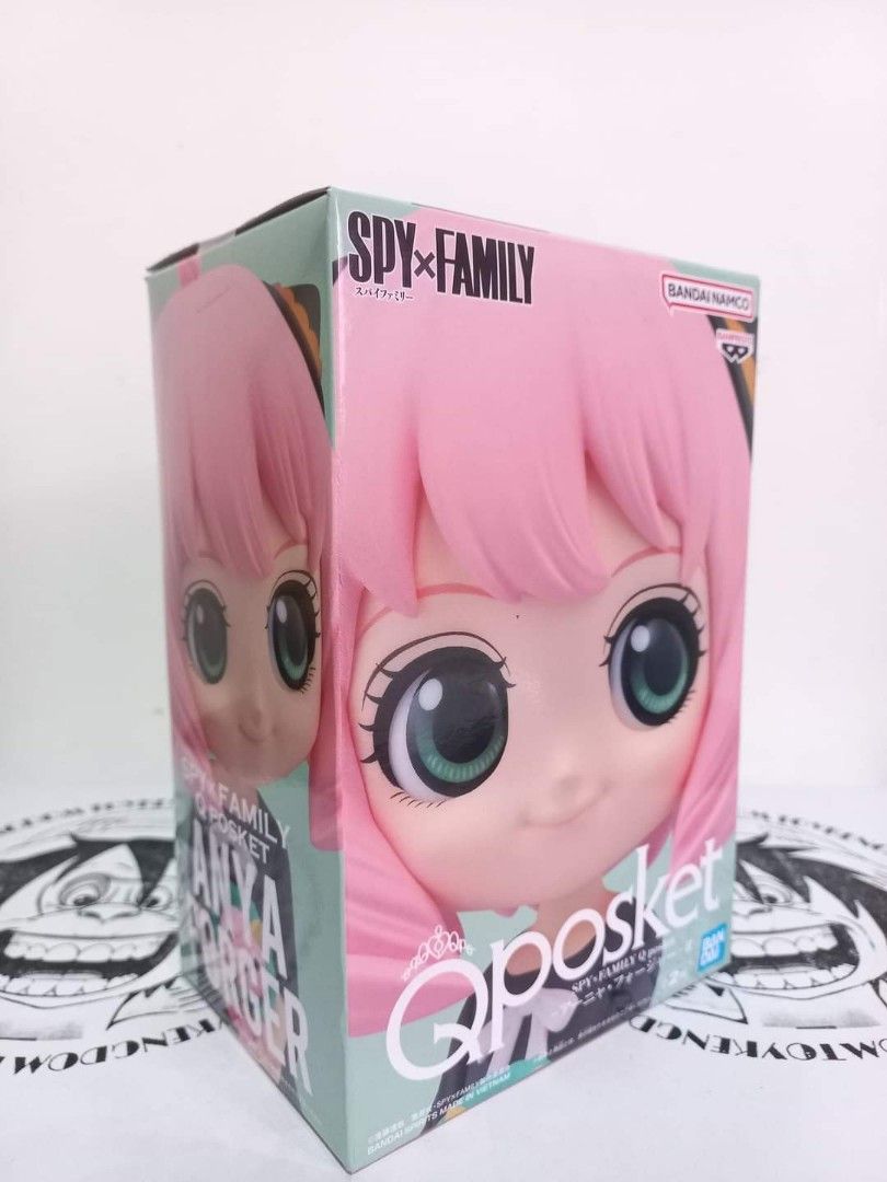 Spy X Family Qposket Anya Forger Figure, Hobbies & Toys, Toys & Games on Carousell