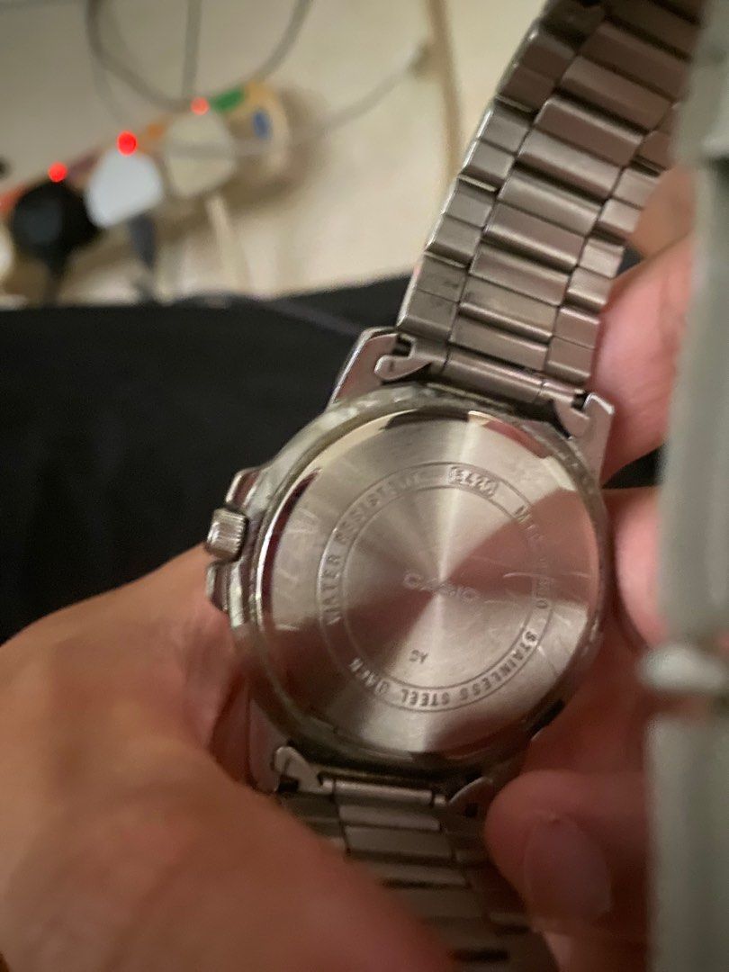 stainless steel casio watch, Luxury, Watches on Carousell