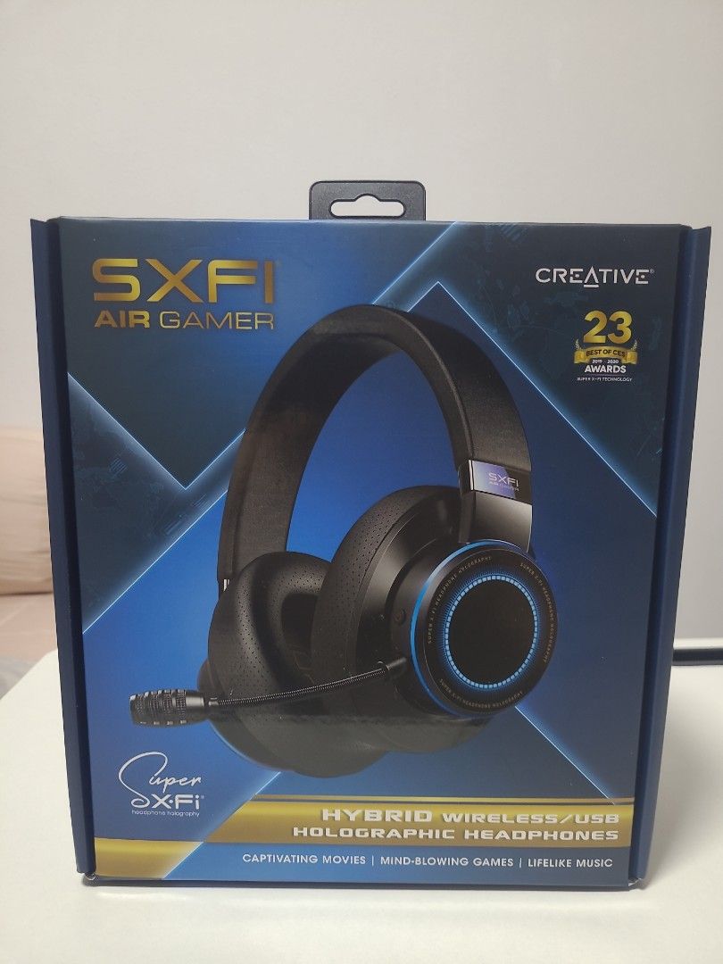 Super X-Fi USB-C Gaming Headset with Bluetooth 5.0 + Commander Mic ...