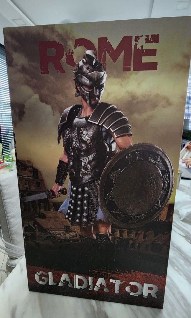 Superb Condition Gladiator Toy in Box set., Hobbies & Toys, Toys ...