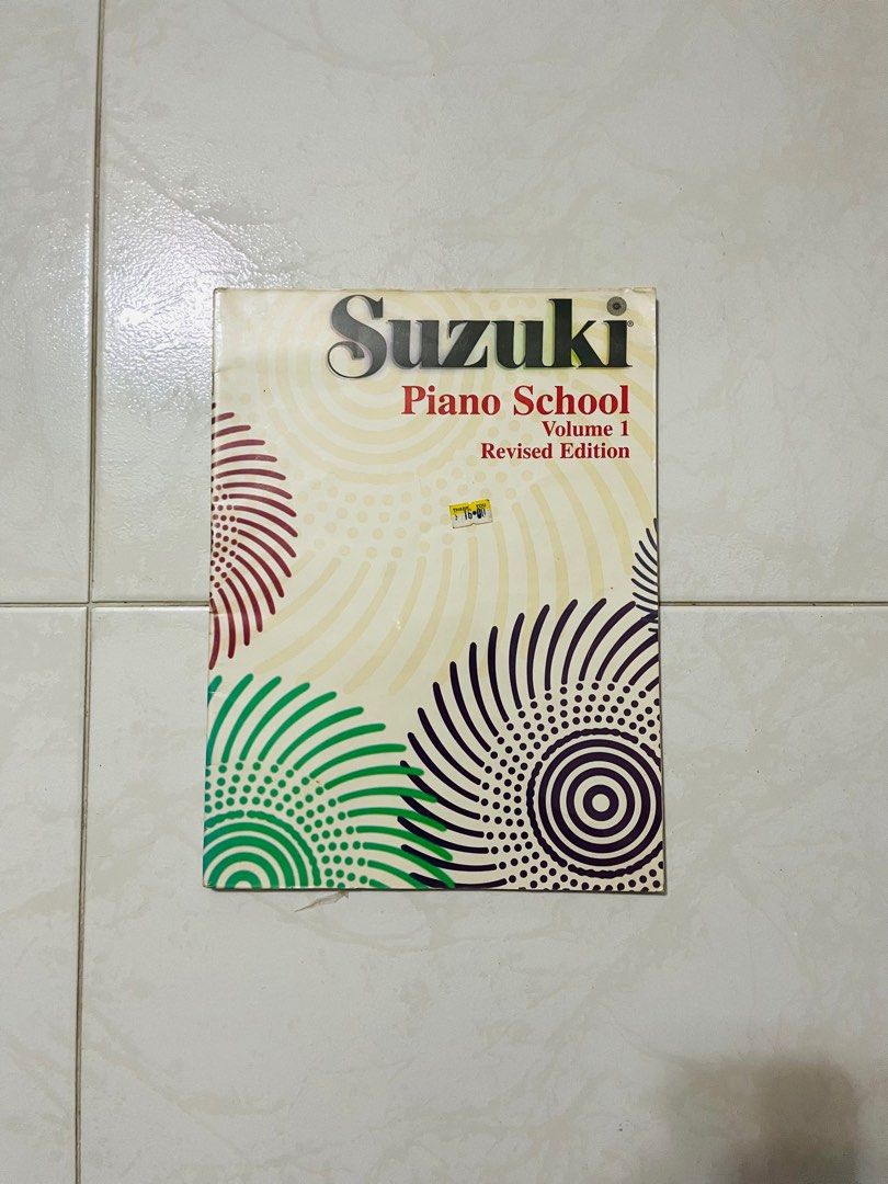 Suzuki Piano School Volume 1 Music Book, Hobbies & Toys, Music & Media ...