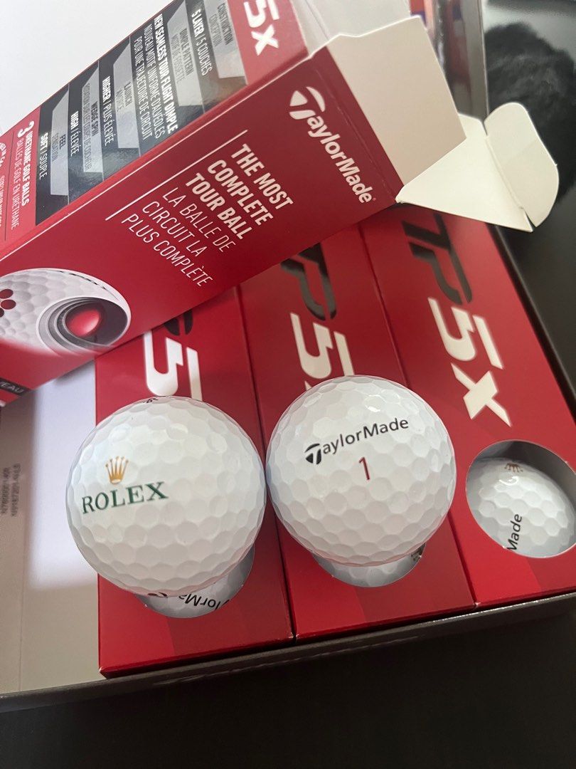 Taylormade x rolex golf balls, Sports Equipment, Sports & Games, Golf ...