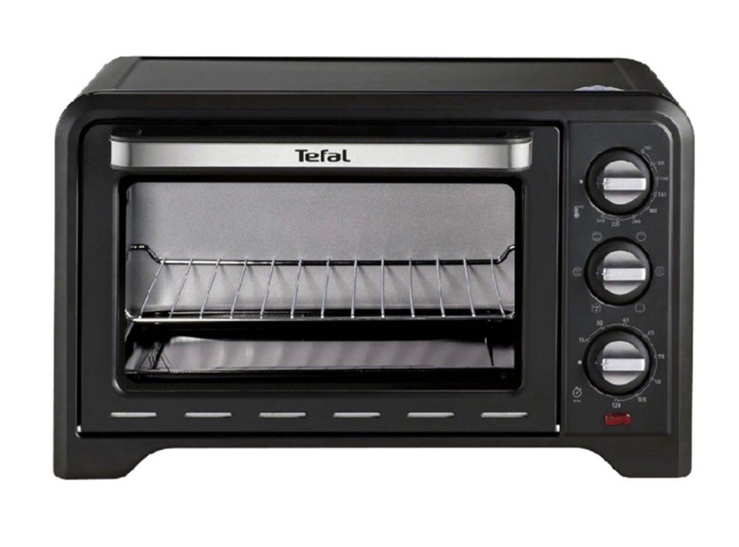 Tefal Toaster Oven Optimo 19L (Powdered Matt Black), TV & Home ...
