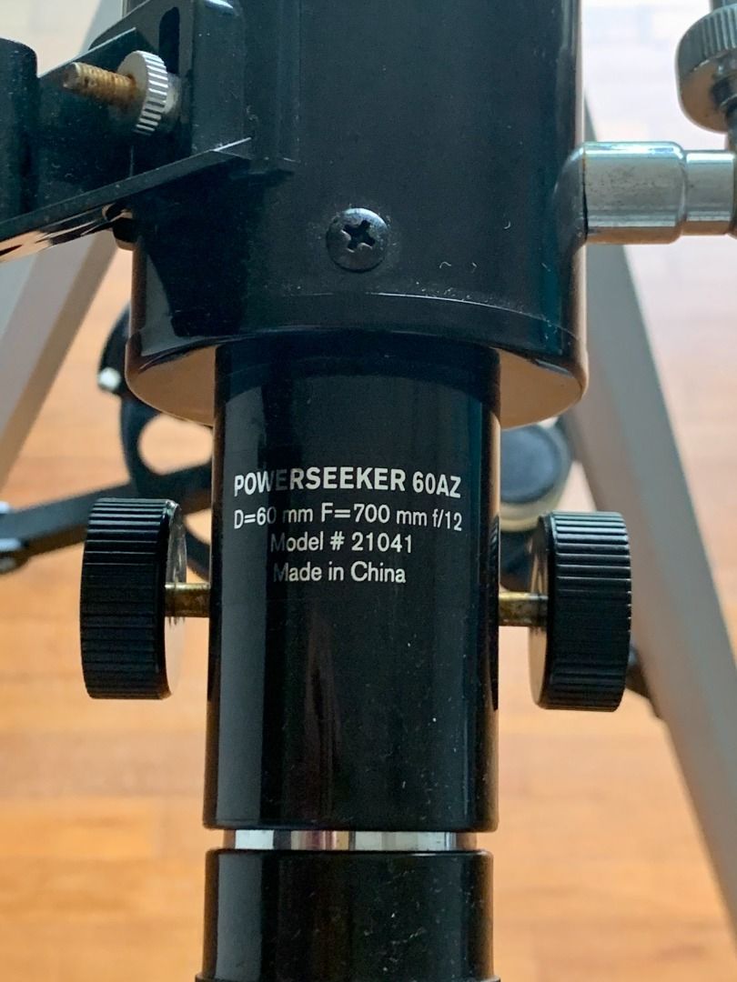 Telescope Celestron PowerSeeker 60AZ, Hobbies & Toys, Toys & Games on ...