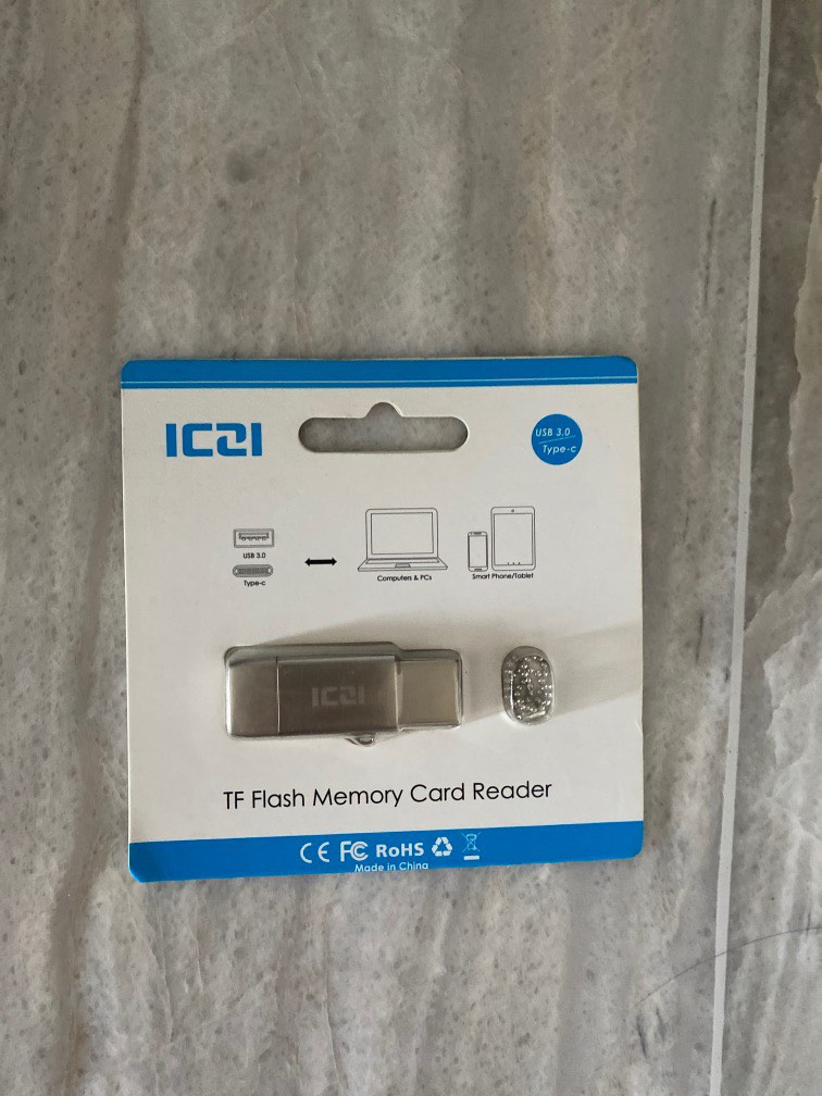TF flash memory card reader, Computers & Tech, Parts & Accessories ...