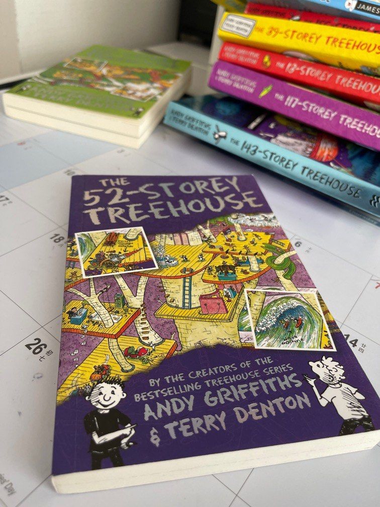 THE 52-STOREY TREEHOUSE, Hobbies & Toys, Books & Magazines, Fiction ...