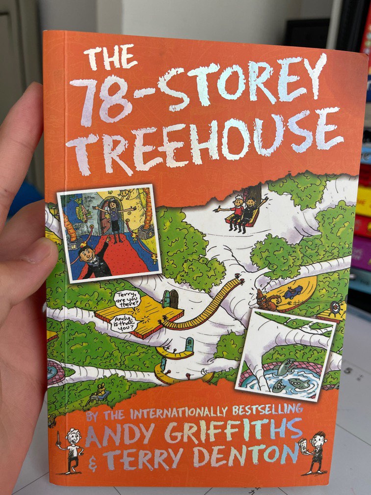THE 78-STOREY TREEHOUSE, Hobbies & Toys, Books & Magazines, Fiction ...