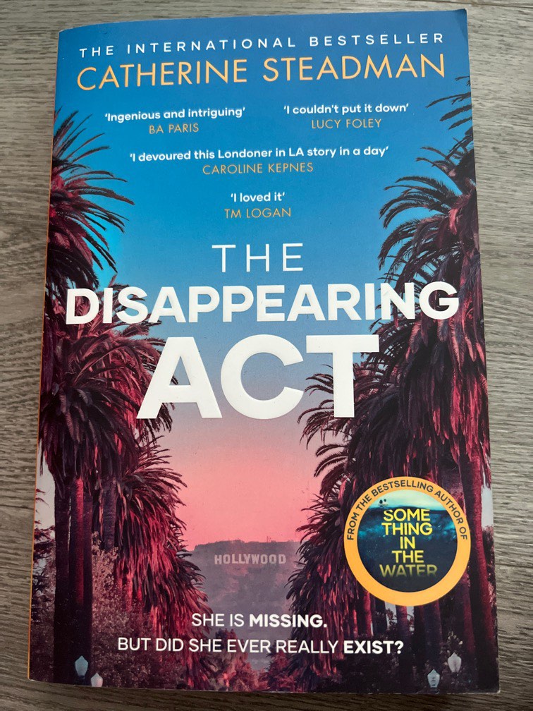 The Disappearing Act Novel, Hobbies & Toys, Books & Magazines, Fiction ...