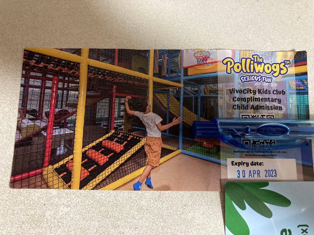 The Polliwogs Child Ticket, Tickets & Vouchers, Vouchers on Carousell