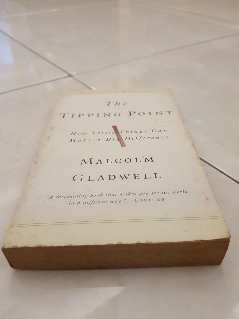 The Tipping Point - Malcolm Gladwell, Hobbies & Toys, Books & Magazines ...