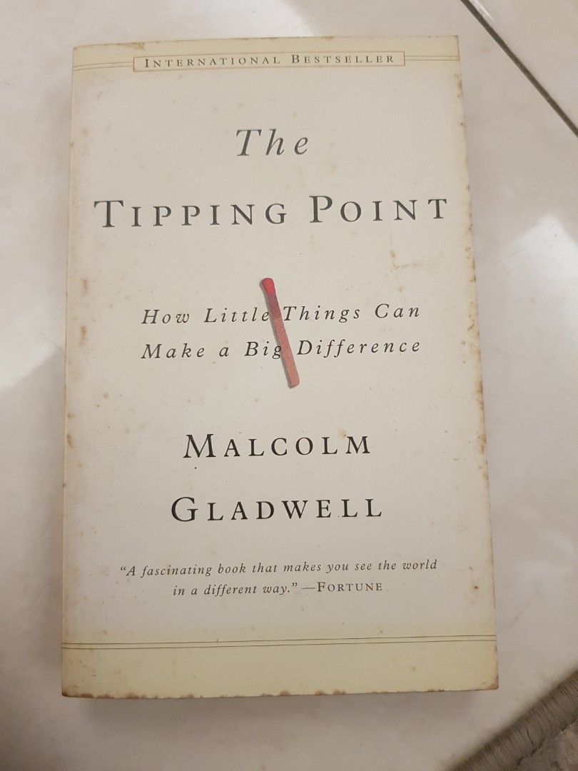 The Tipping Point - Malcolm Gladwell, Hobbies & Toys, Books & Magazines ...