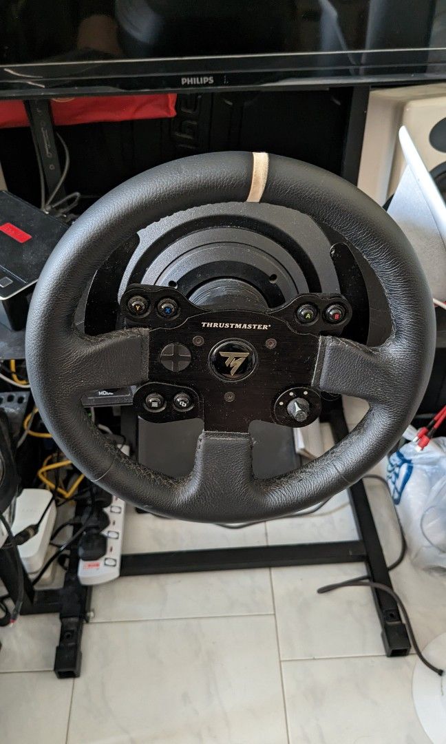 Racing Simulator - Thrustmaster TX Leather Edition, GT Omega Cockpit ...