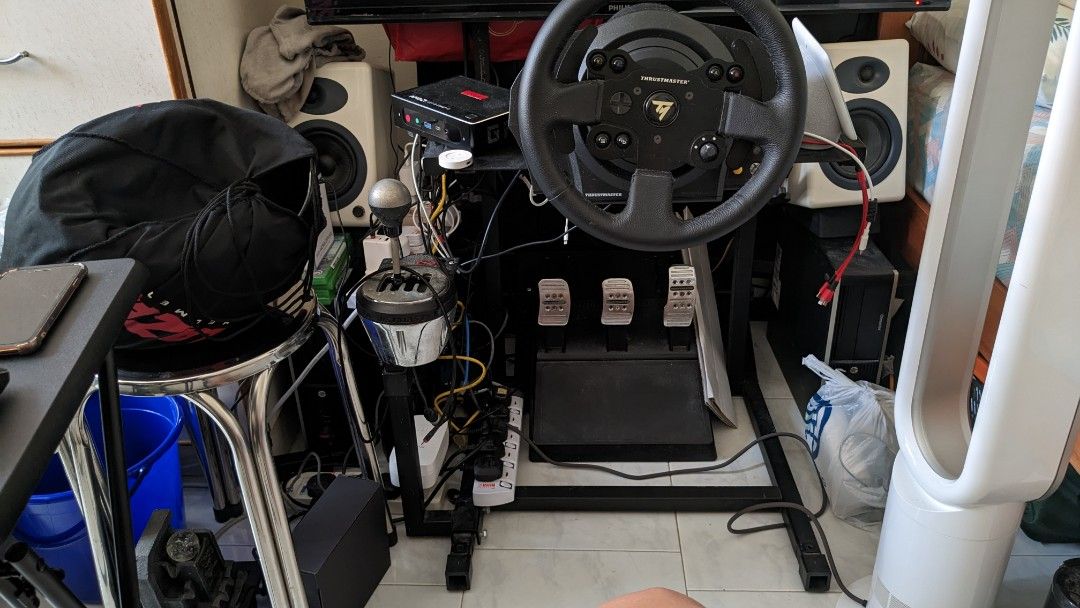 Racing Simulator - Thrustmaster TX Leather Edition, GT Omega Cockpit ...