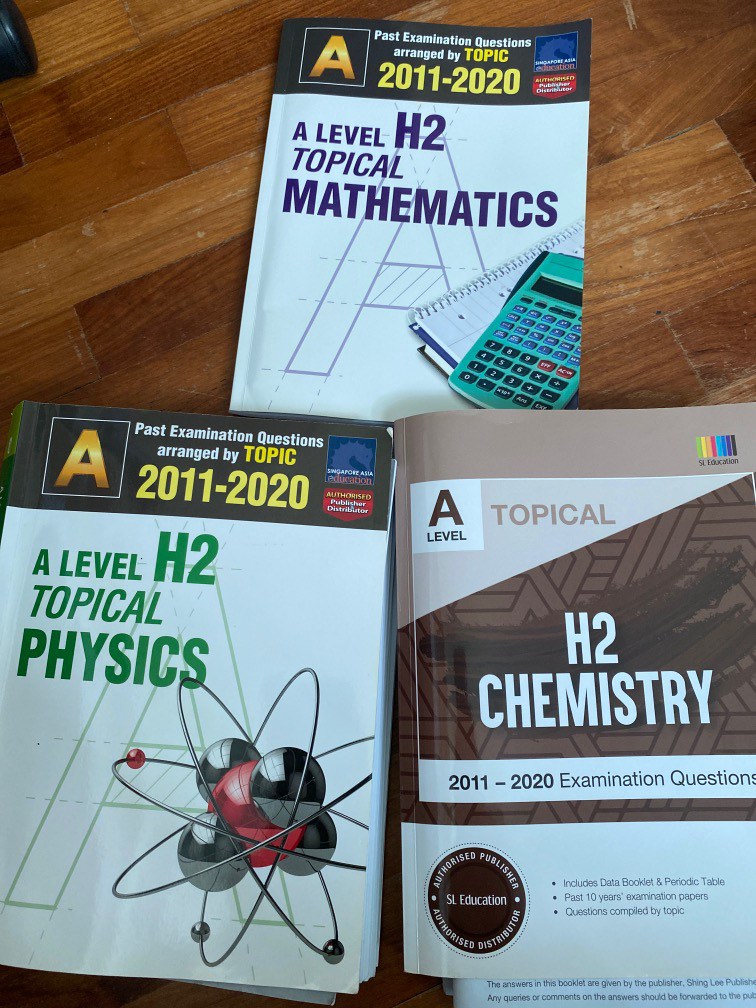 TOPICAL TYS with answers for H2 Chem, Math, Physics, Hobbies & Toys ...