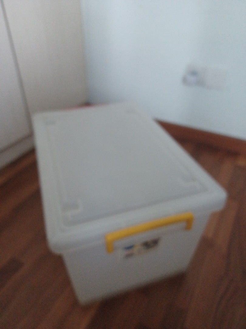 Toyogo 54 Litre Plastic Box, Furniture & Home Living, Home Improvement ...