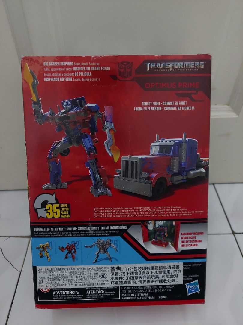 Transformers Studio Series 05 Optimus Prime, Hobbies & Toys, Toys ...