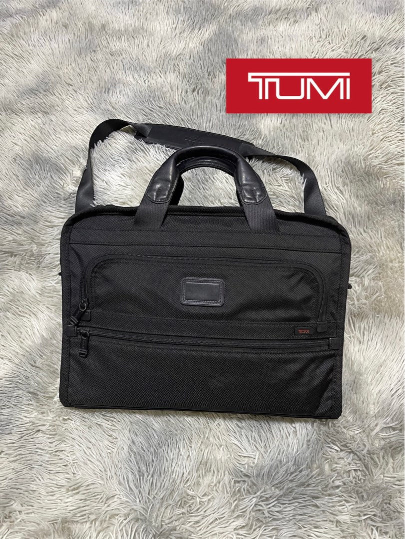 TUMI Alpha Slim Deluxe Portfolio, Computers & Tech, Parts & Accessories ...