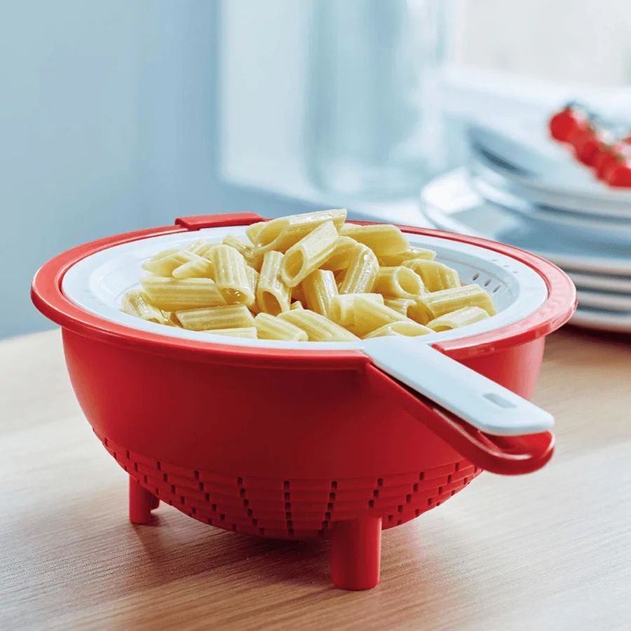 Tupperware Double Colander, Furniture & Home Living, Kitchenware ...