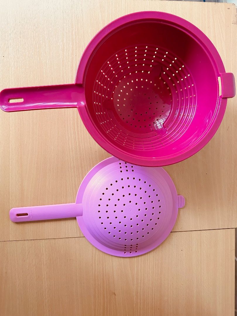 Tupperware Double Colander, Furniture & Home Living, Kitchenware ...