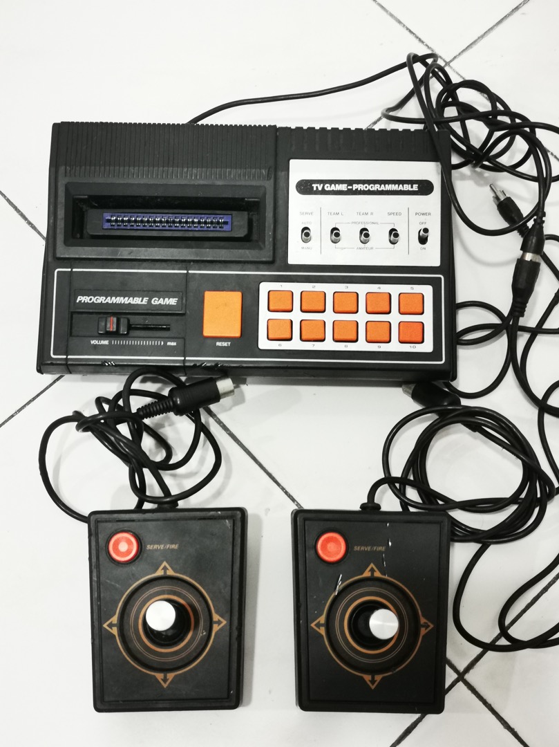 TV Game- Programmable Console and Joysticks, Video Gaming, Video Game ...