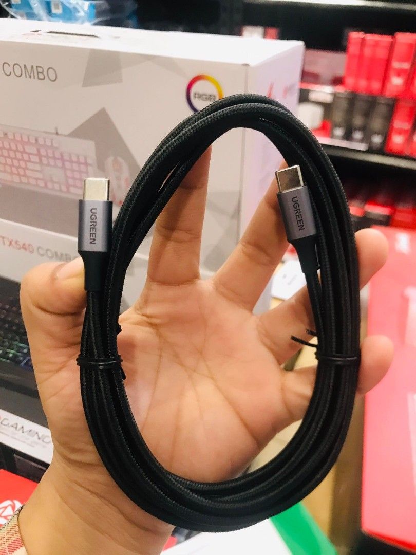 UGREEN 2M 5A Type-C Male to Type-C 2.0 Male Data Cable US316 70429 on ...