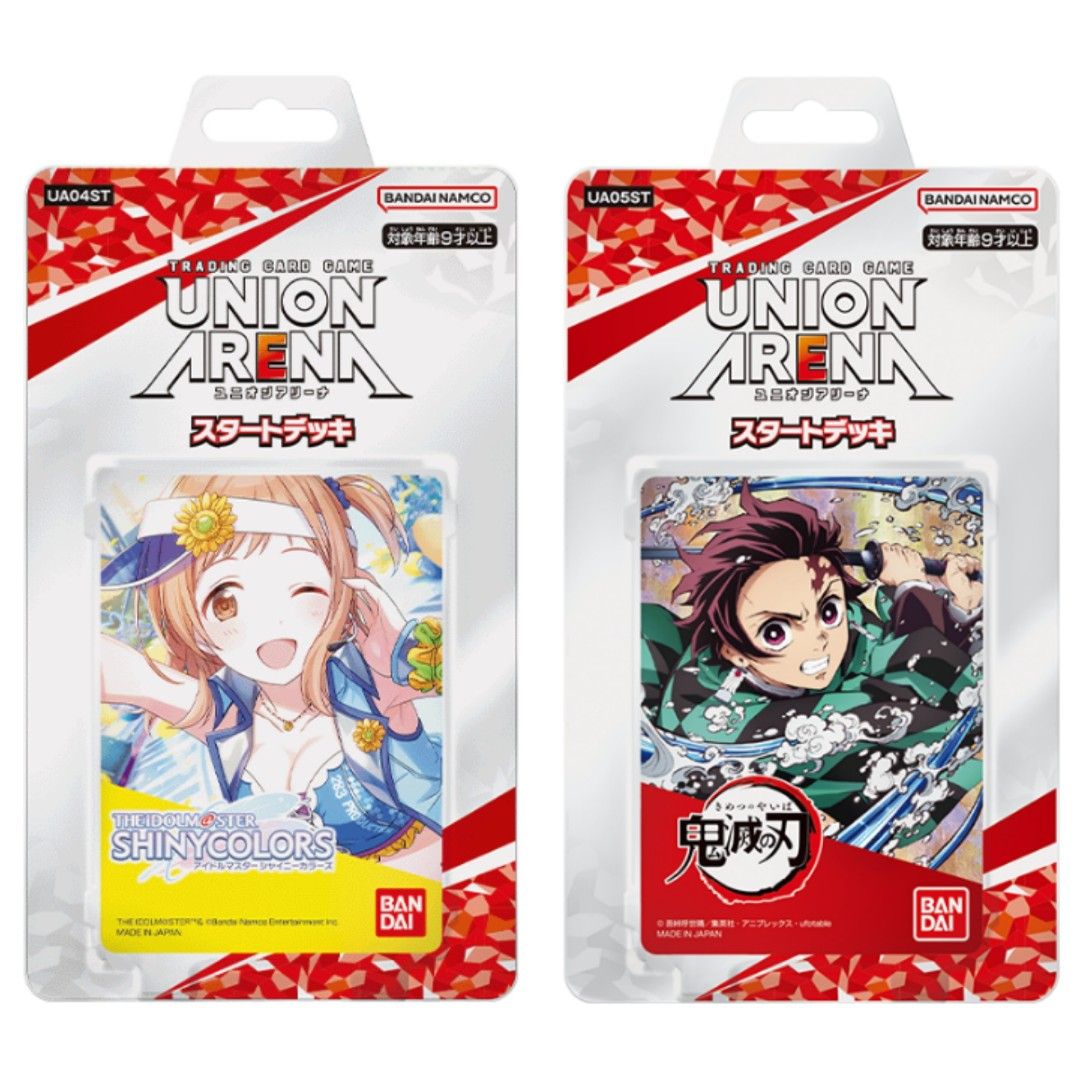 Union Arena TCG Demon Slayer Idol Master starter deck, Hobbies & Toys ...