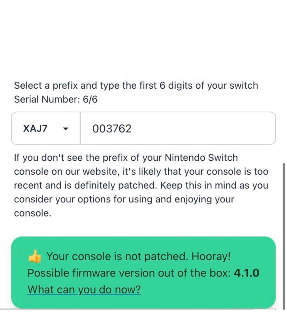 Unpatched Nintendo Switch Gen 1, Video Gaming, Video Game Consoles ...