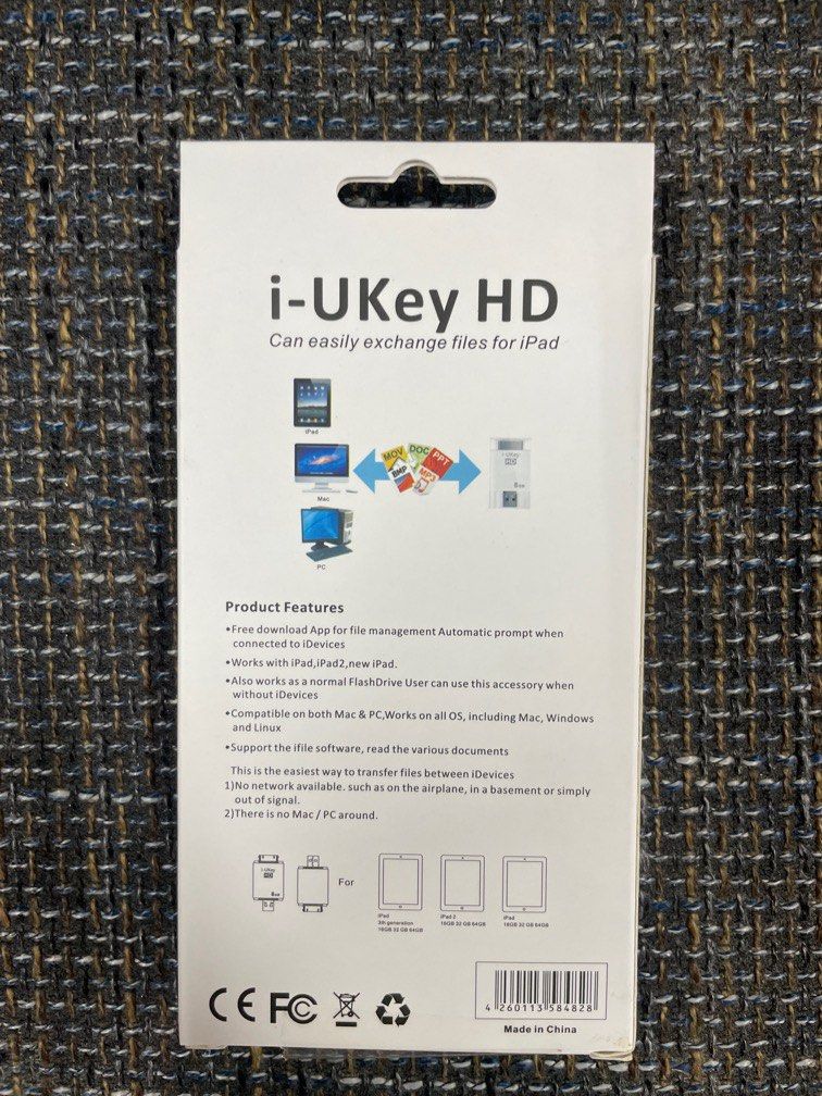 USB PENDRIVE 8GB i-UKey HD iPad, Mobile Phones & Gadgets, Mobile & Gadget Accessories, Memory ...
