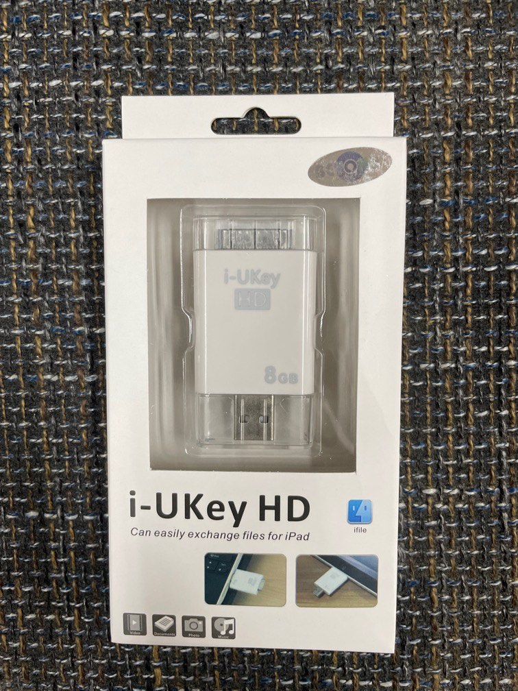 USB PENDRIVE 8GB i-UKey HD iPad, Mobile Phones & Gadgets, Mobile & Gadget Accessories, Memory ...