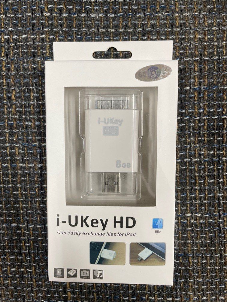 USB PENDRIVE 8GB i-UKey HD iPad, Mobile Phones & Gadgets, Mobile & Gadget Accessories, Memory ...
