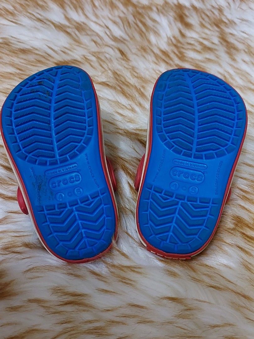 Used crocs c4/5, Babies & Kids, Babies & Kids Fashion on Carousell