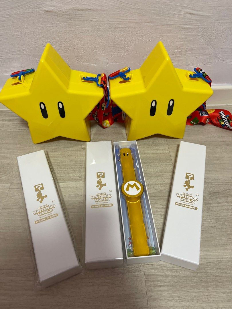 USJ Power Up Band & LED Star Popcorn Case, Hobbies & Toys, Toys & Games ...