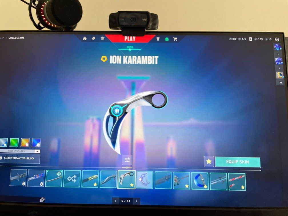 Valorant account (oni bundle and recon phantom), Video Gaming, Video ...