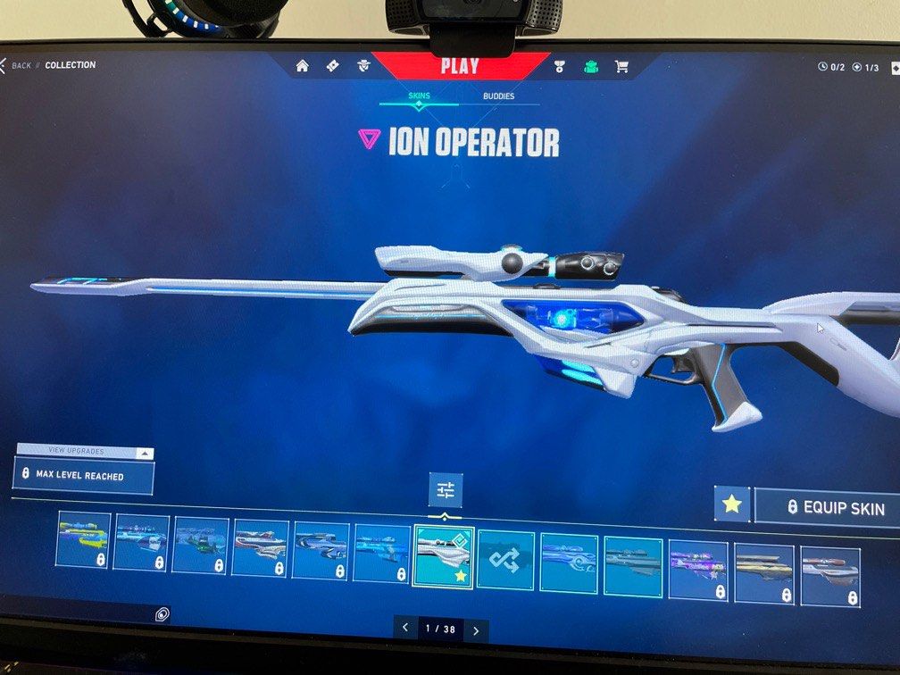 Valorant account (oni bundle and recon phantom), Video Gaming, Video ...