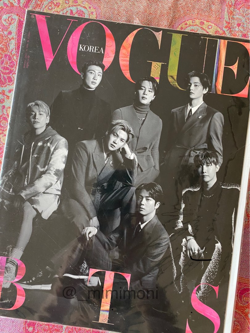 VG BTS & GQ SUGA MAGAZINE on Carousell