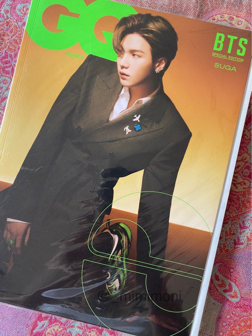 VG BTS & GQ SUGA MAGAZINE on Carousell