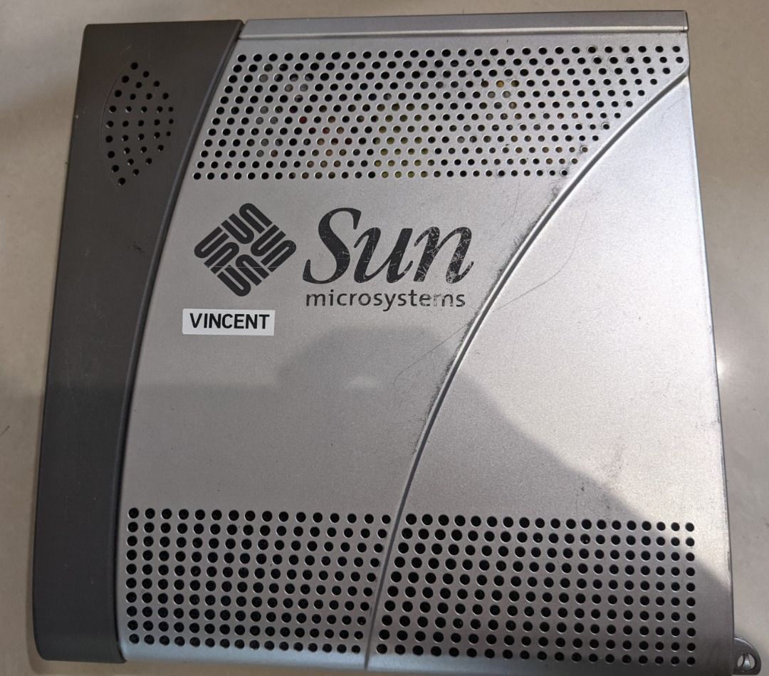 Vintage Sun Microsystems Inc Model 102 SunRay 1G Thin Client, Hobbies ...