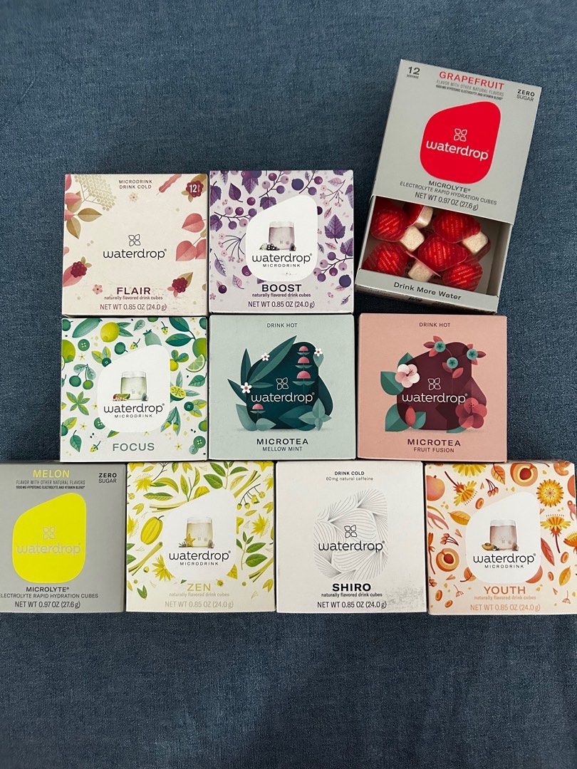 Waterdrop vitamin water capsules (individually sealed), Food & Drinks ...