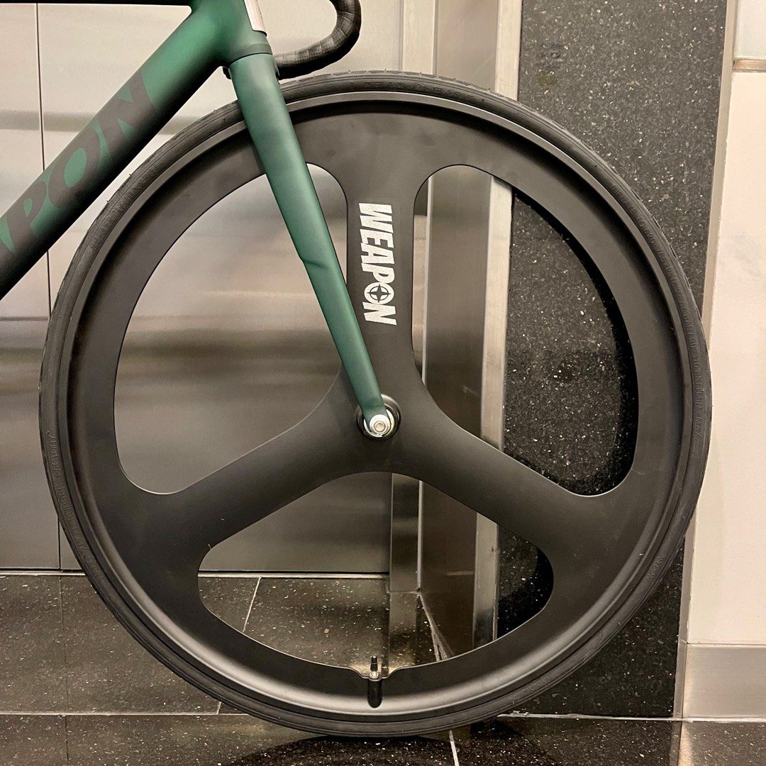 Weapon fixie bike/frame set $450/complete bike $750, Sports Equipment ...