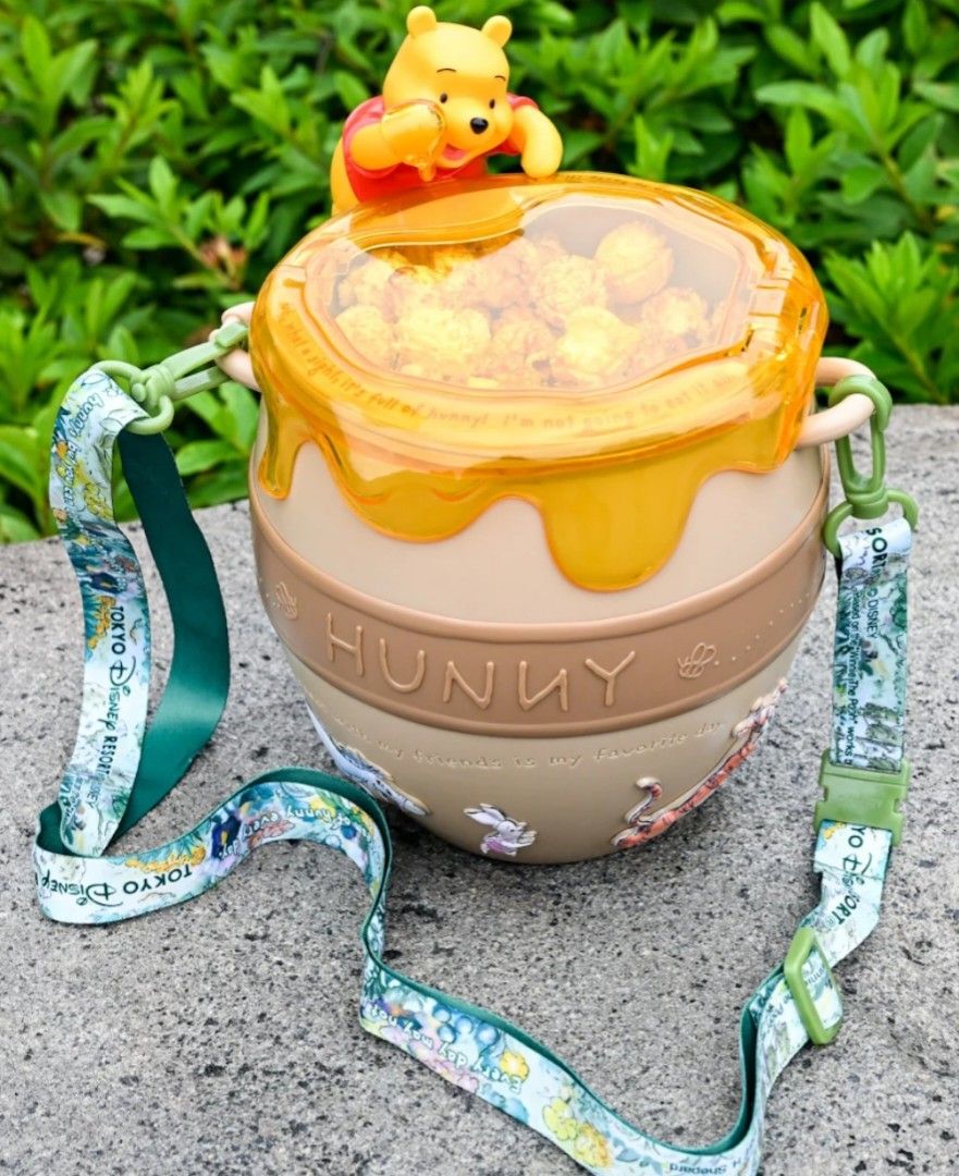 Winnie the Pooh Popcorn Bucket Tokyo Disneyland, Hobbies & Toys, Toys ...