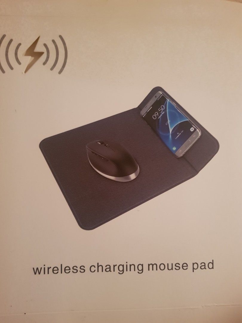 Wireless mouse charging pad, Computers & Tech, Parts & Accessories ...