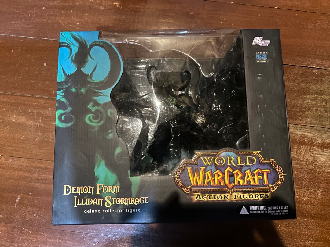 World of Warcraft Demon Form Illidan Stormrage, Hobbies & Toys, Toys ...