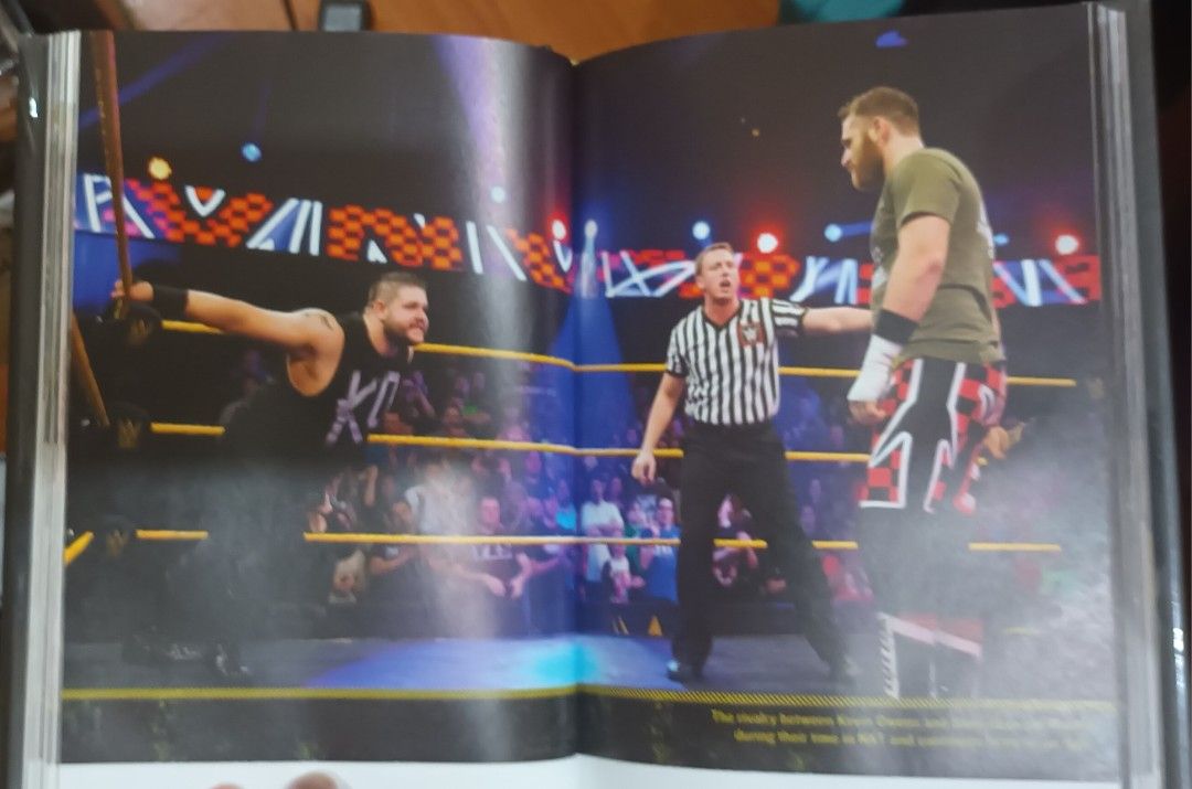 WWE NXT Hardcover book on Carousell