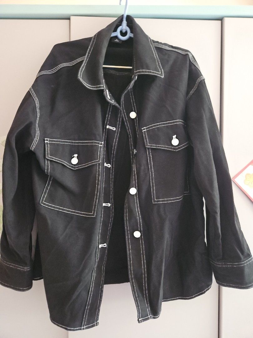 Yishion unisex jacket, Women's Fashion, Coats, Jackets and Outerwear on Carousell