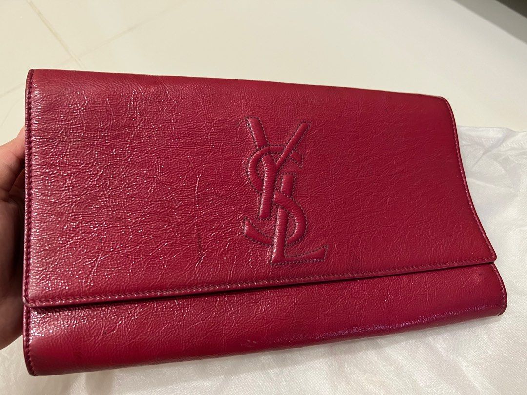 YSL Clutch Bag, Women's Fashion, Bags & Wallets, Clutches on Carousell