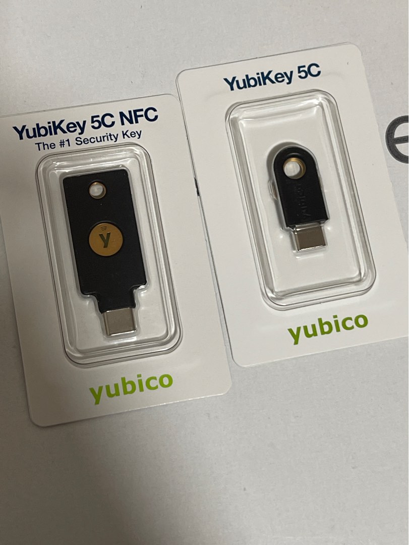 Yubikey 5C NFC and 5C, Mobile Phones & Gadgets, Other Gadgets on Carousell