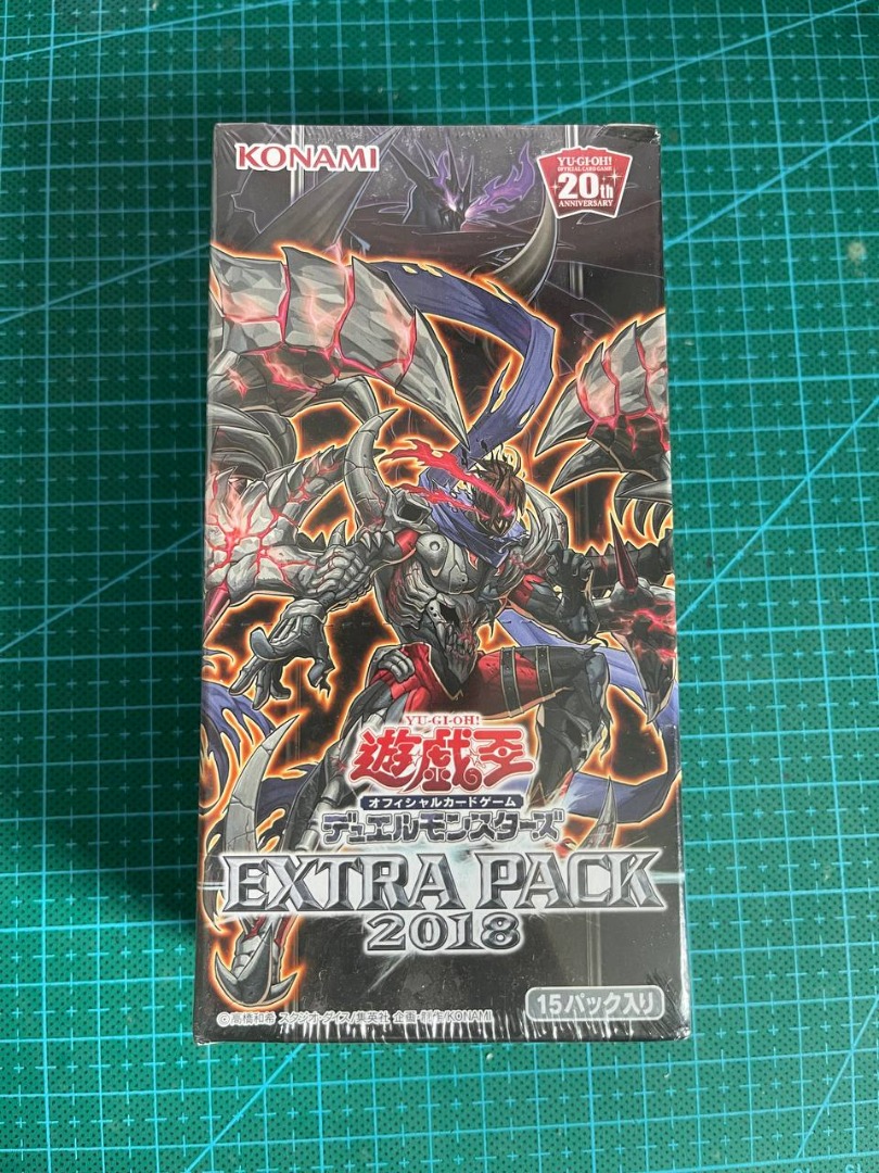 Yugioh Japanese Extra Pack 2018 EP18, Hobbies & Toys, Toys & Games on Carousell